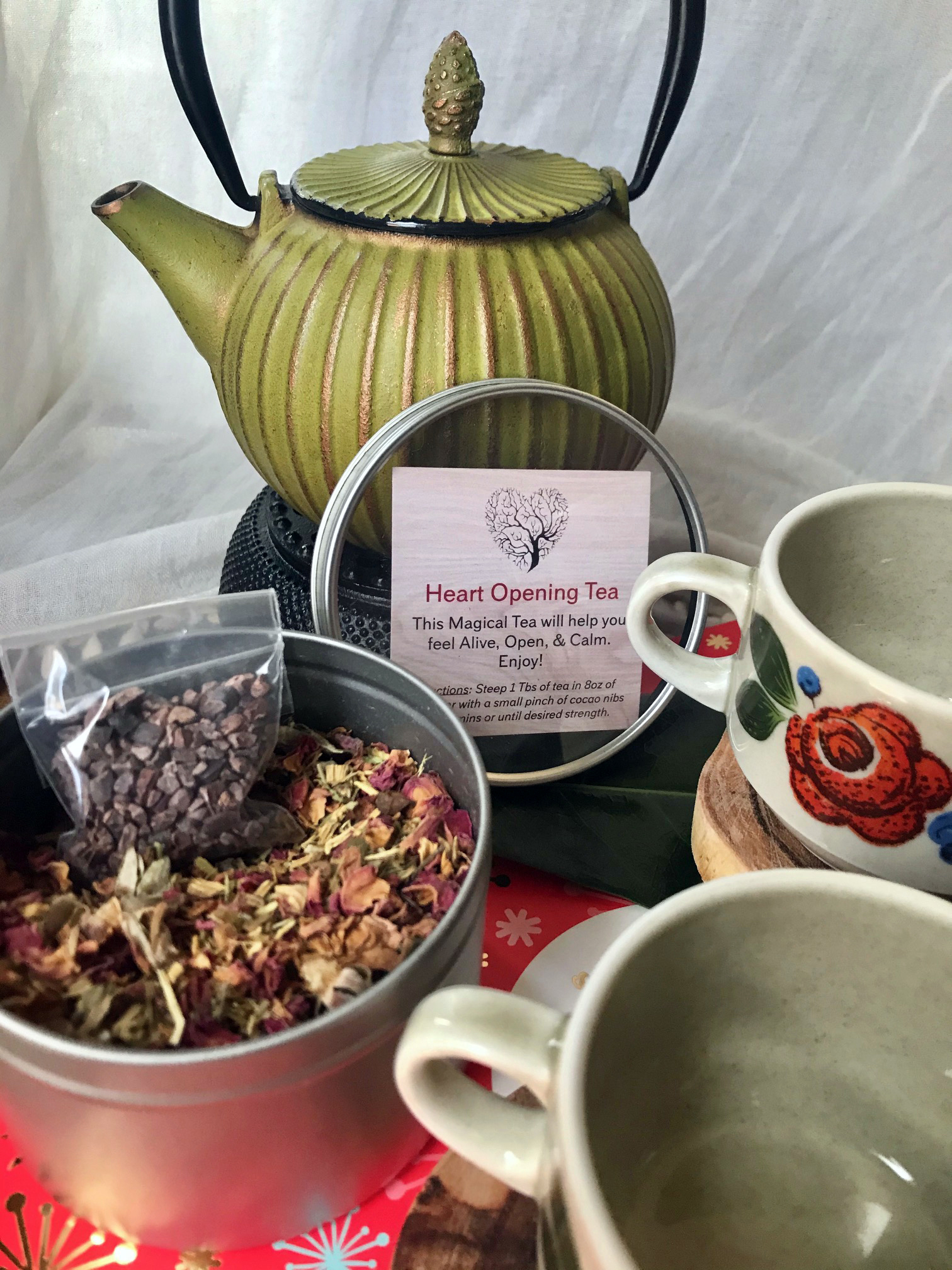 Aviviage Heart Opening Tea - Avivage Massage
